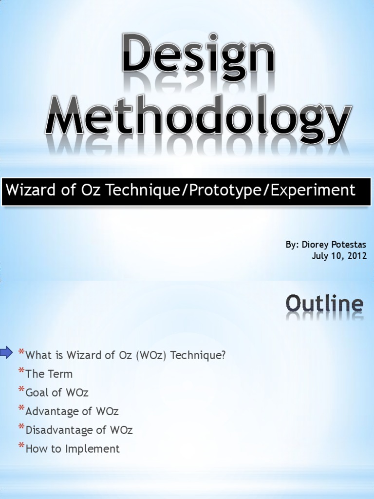 Woz | PDF | Software Prototyping | Prototype