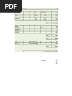 RMC Cost Calculation Breakdown | PDF