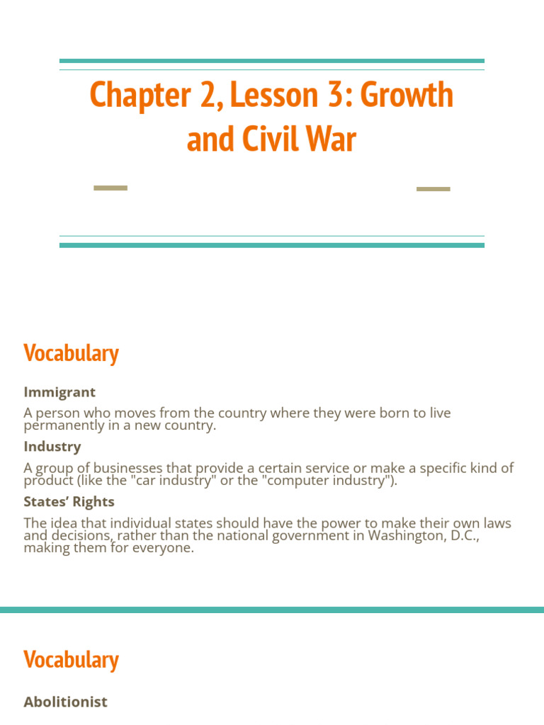 Social Studies _Grade 4 _Chapter 2_Lesson 3 | PDF | Slavery In The ...