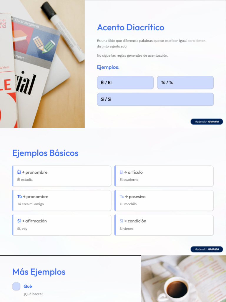 Acento-Diacritico | PDF