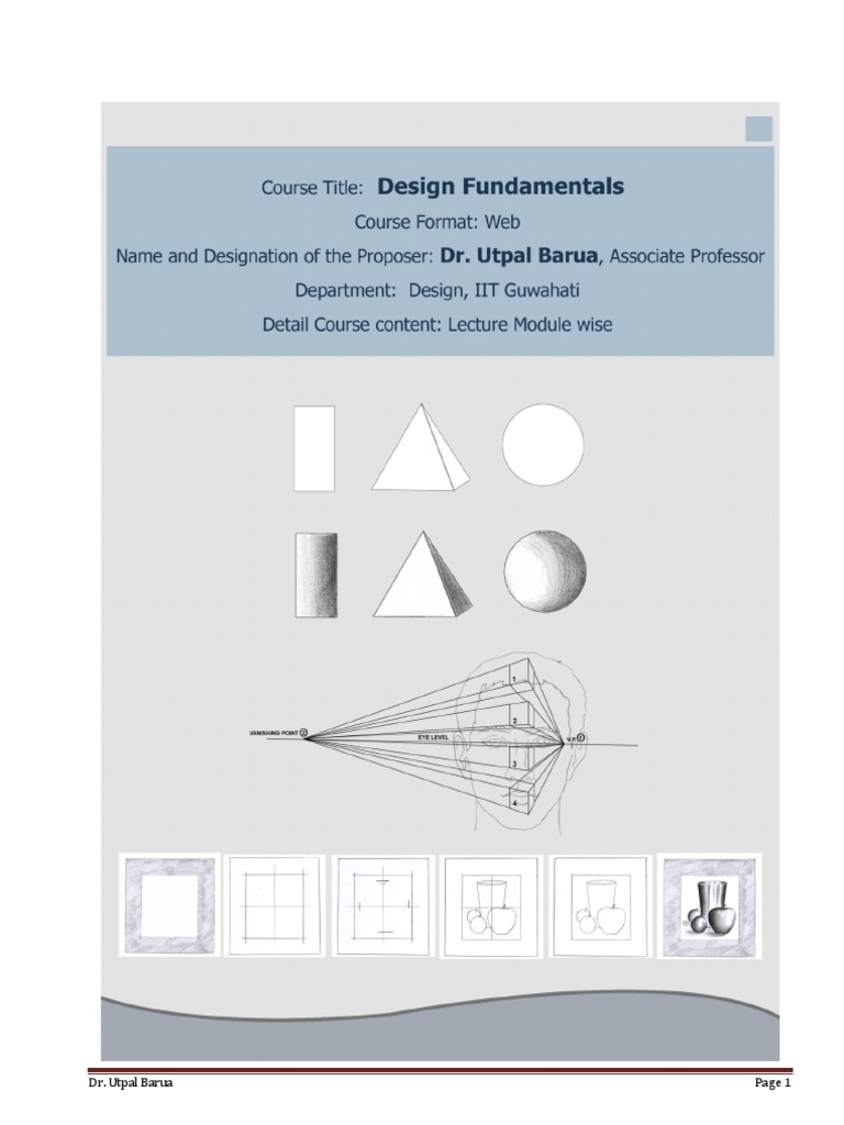 Design Fundamentals | PDF | Perspective (Graphical) | Perception