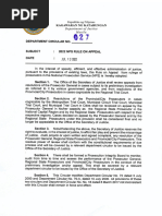 DOJ Guidelines for Petitions Review | PDF | Prosecutor | Justice