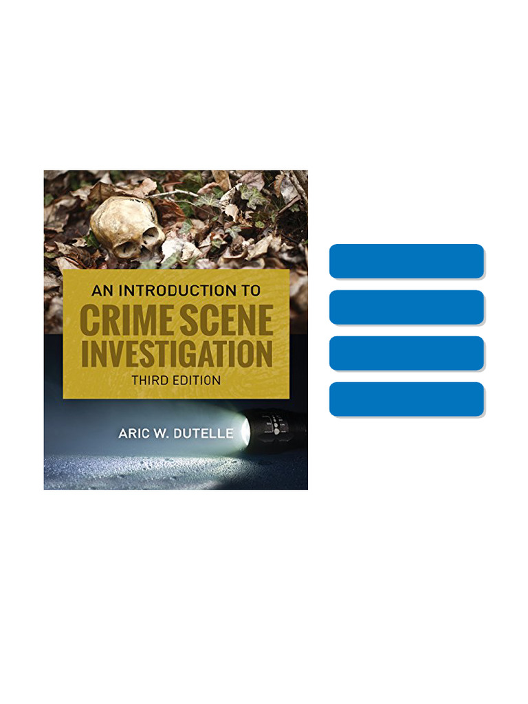 An Introduction to Crime Scene Investigation 3rd Edition, Ready to Read ...