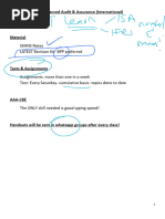 AAA June 2025 Examiner's Report | PDF | Audit | Risk