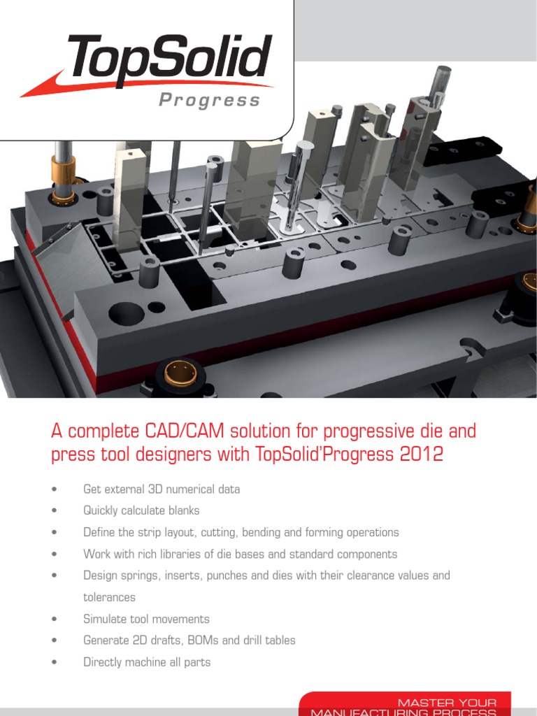 TopSolid’Progress 2012 CAD/CAM Guide | PDF | Computer Aided Design ...