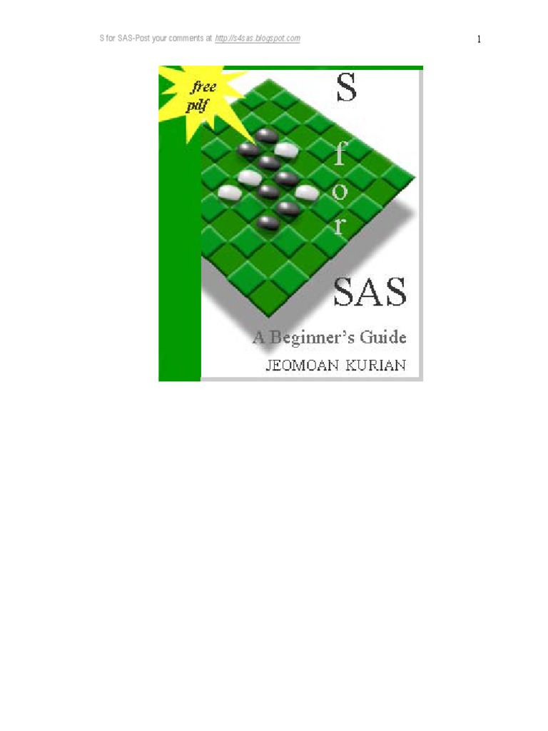 SAS Overview | PDF