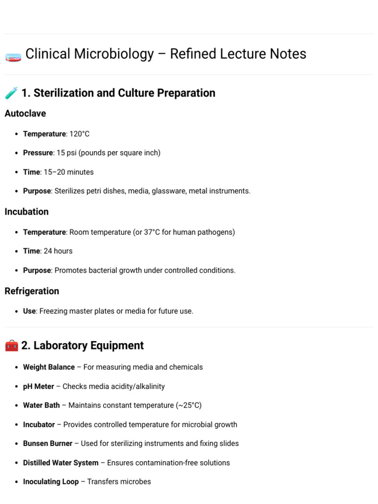 Microbiology Rotations | PDF | Gram Negative Bacteria | Sterilization ...