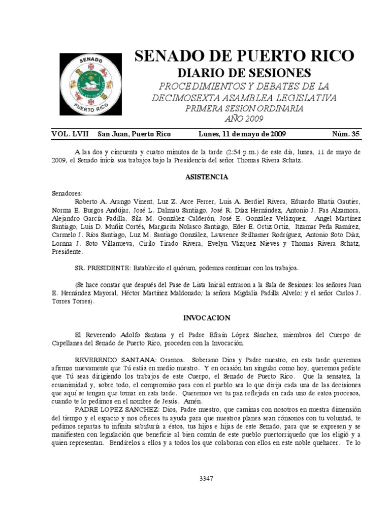 Sena Dole Yes Cyber Crie M | PDF | Puerto Rico | Presidentes de los ...