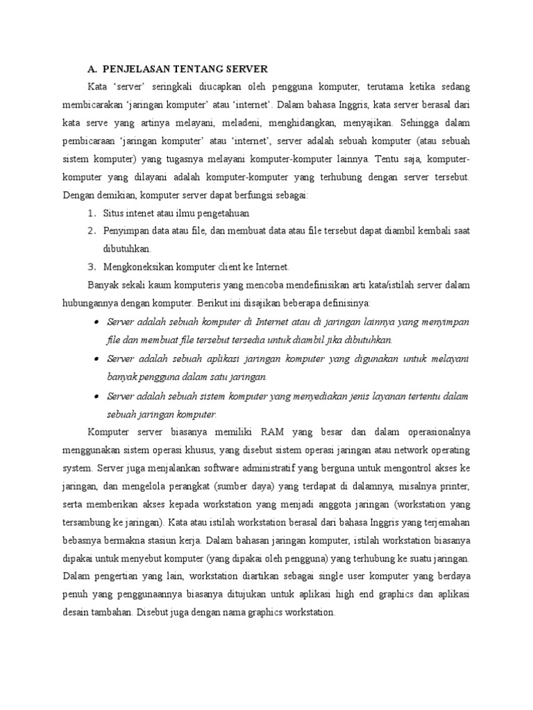 Modul Administrasi Jaringan | PDF