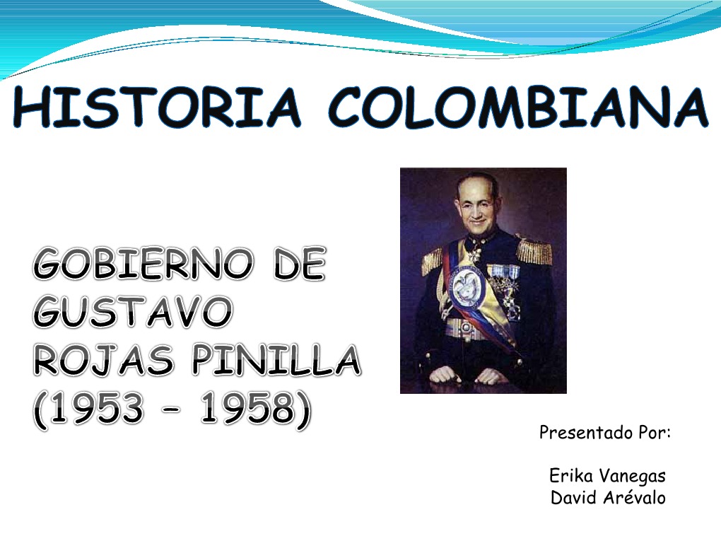 Gustavo Rojas Pinilla | PDF | Gobierno | Política (general)