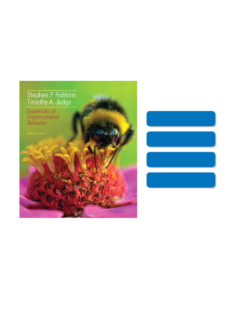 Test Bank for Essentials of Organizational Behavior, 12th Edition by ...