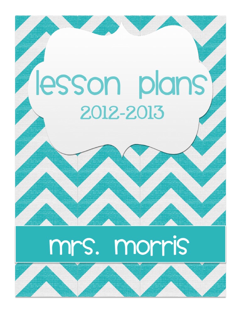 Binder Covers - Chevrons | PDF