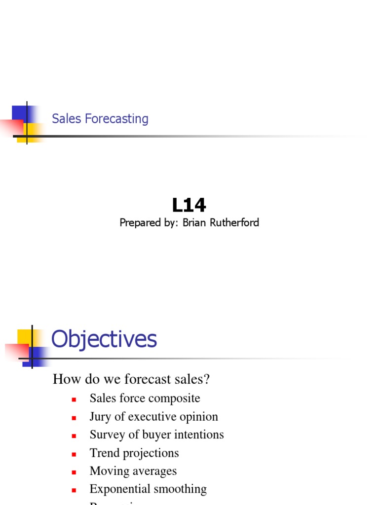 Sales Forecasting | PDF | Forecasting | Errors And Residuals