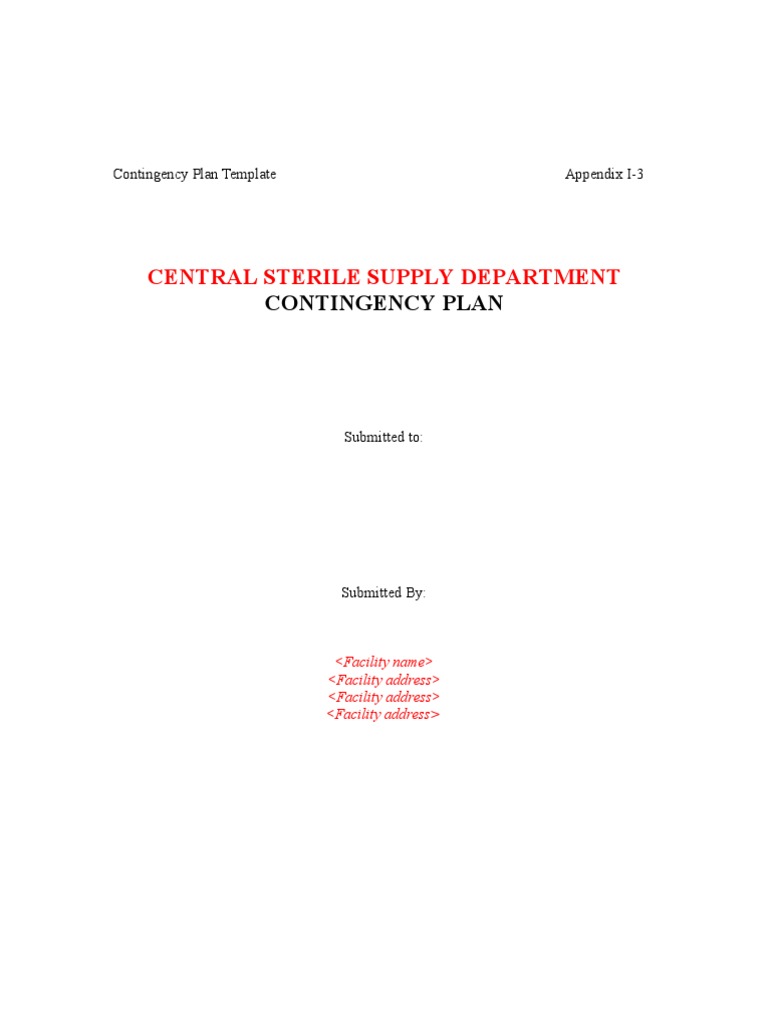 Contingency Plan | PDF | Backup | Computer Security