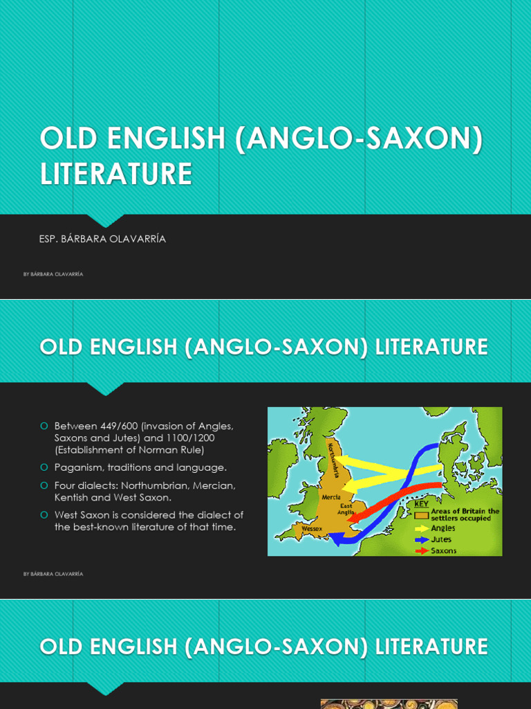 OLD_ENGLISH_ANGLO-SAXON_LITERATURE | PDF