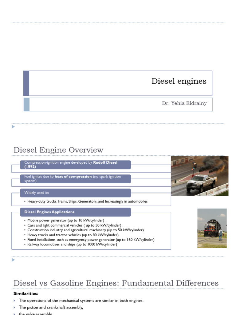 Chap 3 Diesel Engines 26-Mech | PDF | Diesel Engine | Fuel Injection