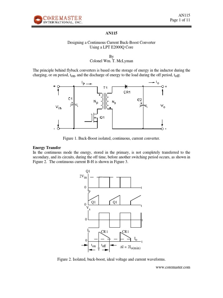 An 115 | PDF | Alternating Current | Direct Current