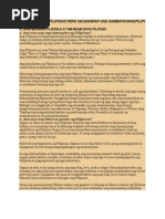 Mga Uri NG Pang Uri Worksheet 1 | PDF