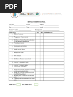 School-Based Moderation Tool Template | PDF | Teachers | Teaching