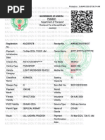 Checkpost Tax e-Receipt v4.4.0 | PDF | Vehicles | Transport