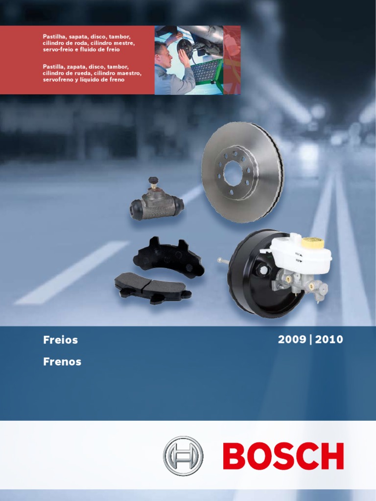 Bosch Freios | PDF | Freno | Sistema de freno antibloqueo
