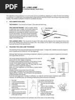 Long Jump Lesson Plan | PDF | Running