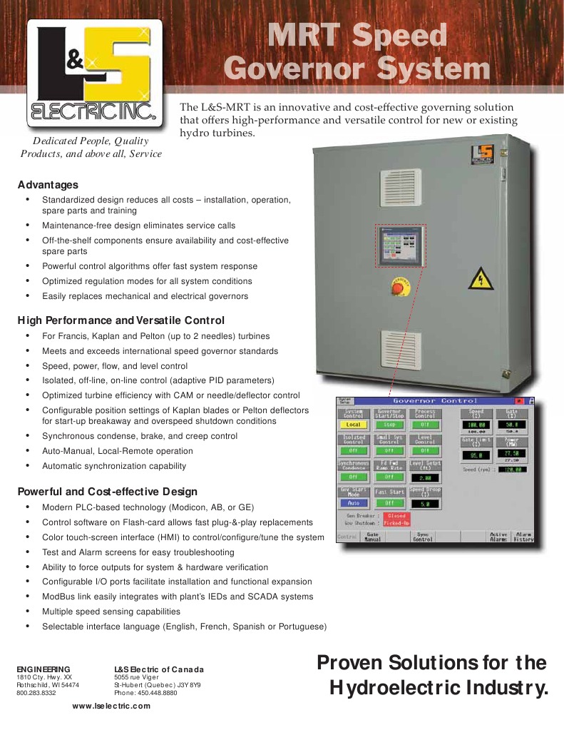 MRT07 - MRT Governor System | PDF | Scada | Power Supply