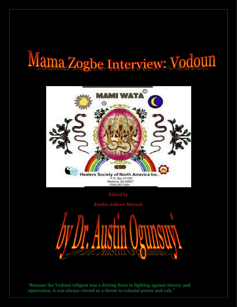 Mami Wata Healers Society of North America | PDF | Haitian Vodou | Religion And Belief