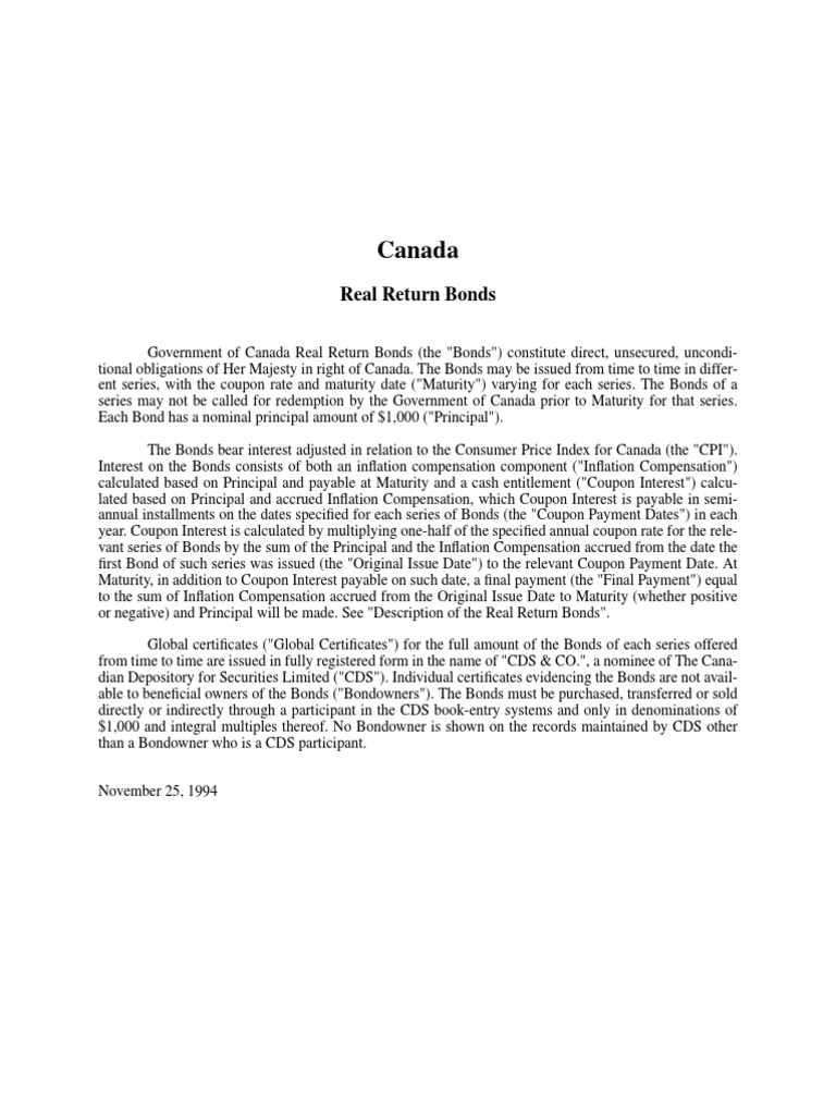 Real Return Eng | PDF | Taxation In The United States | Bonds (Finance)