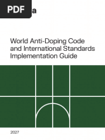 2027 WADA Intelligence and Investigations Standard | PDF | Doping In ...