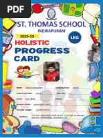 Holistic Progress Card Template | PDF | Literacy | Fluency