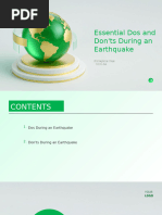 Earthquake Duck, Cover, and Hold Tips | PDF