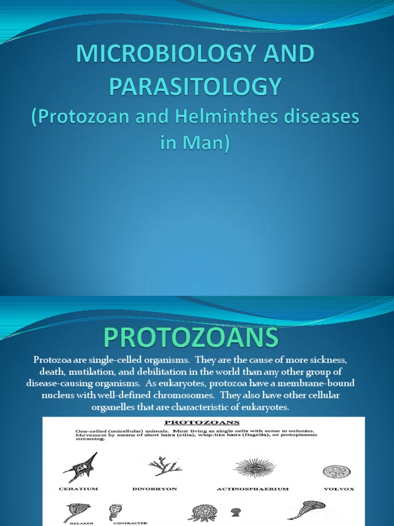 Microbiology and Parasitology | Protozoa | Parasitism