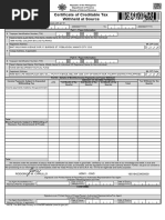 BIR Form 2307: Tax Withheld Certificate | PDF | Value Added Tax ...