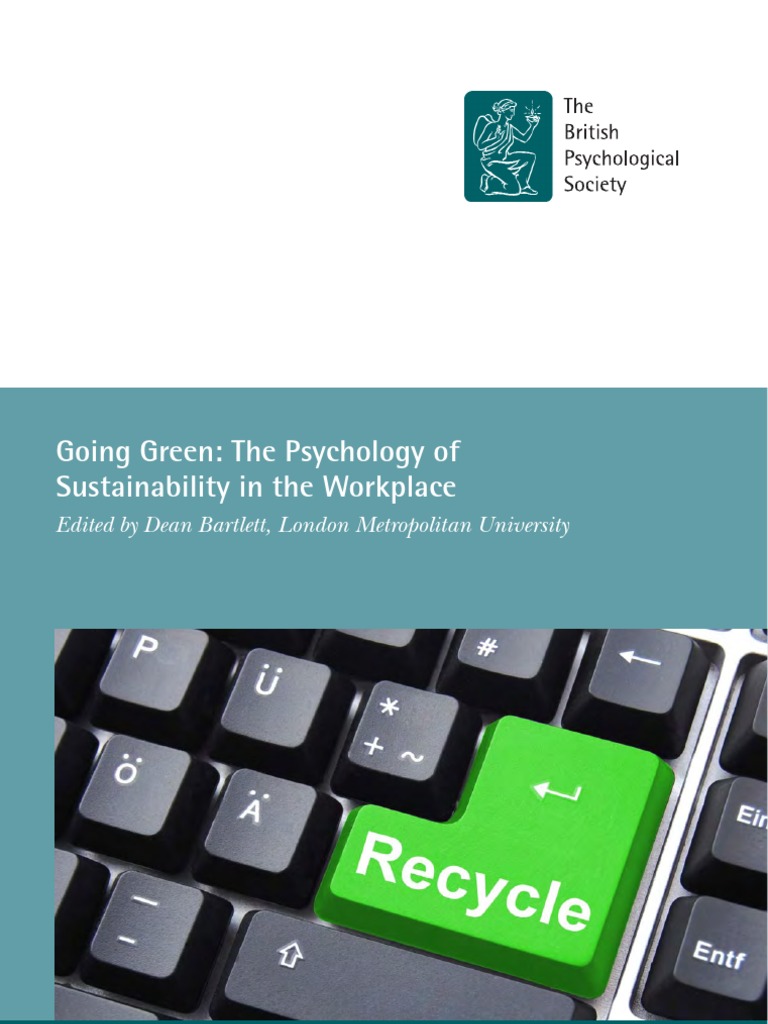 BPS DOP GoingGreenAtWorkBook | PDF | Motivation | Motivational
