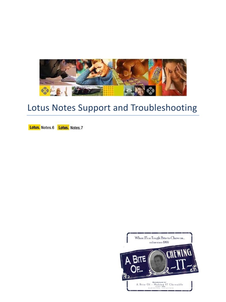 Lotus Notes Support & Troubleshooting Guide | PDF | Ibm Notes ...