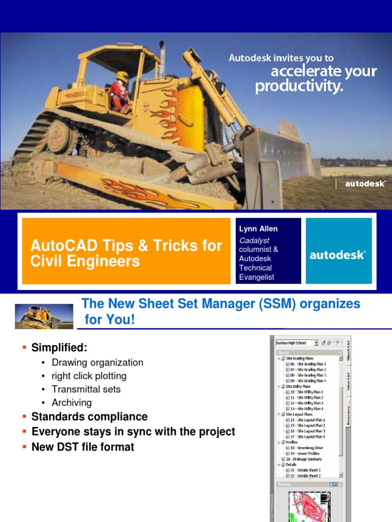 Tips and Tricks For Civil Engineers | PDF | Auto Cad | Autodesk