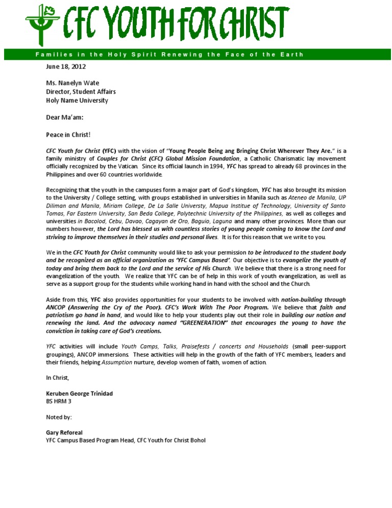 Letter Campus | Manila | Christian Organizations
