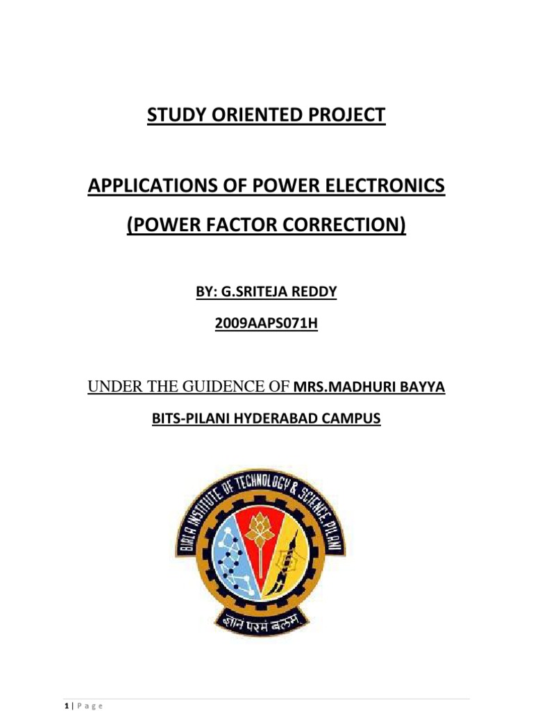 SOP Midsem Report | PDF | Amplifier | Ac Power