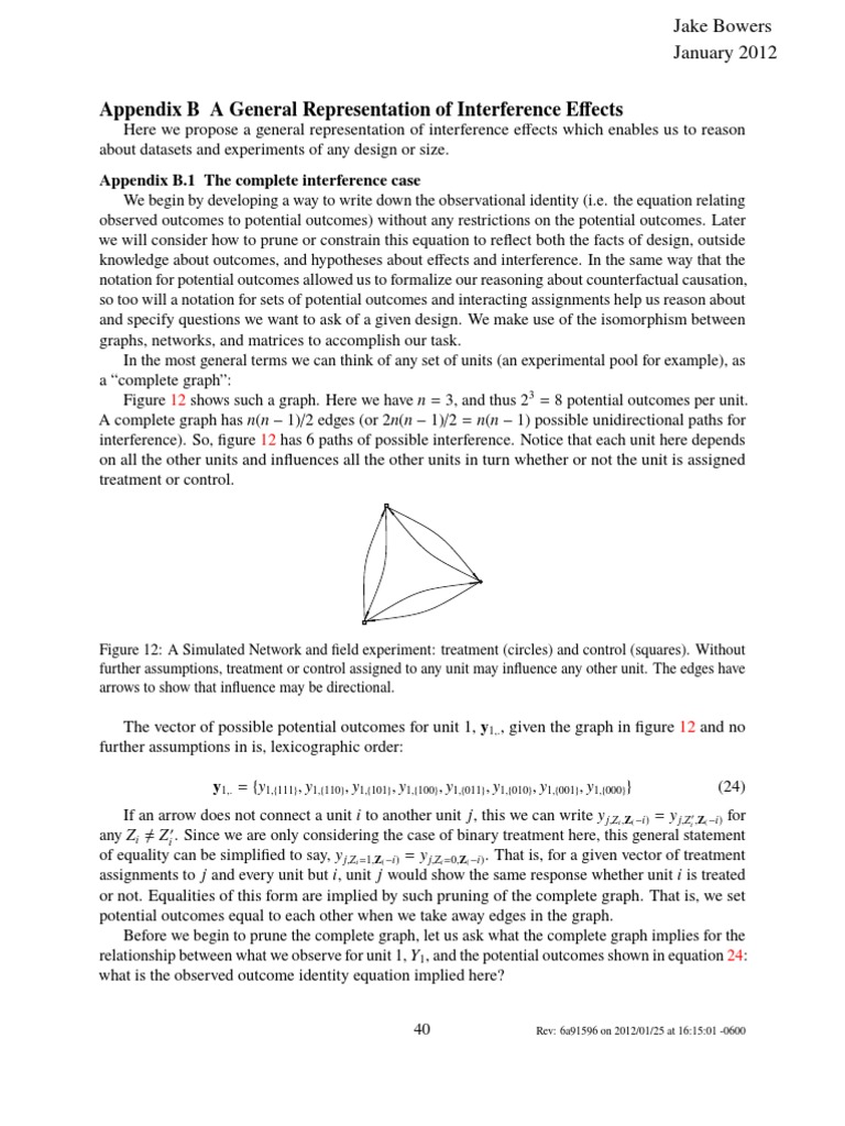 Appendix B A General Representation of Interference Effects | PDF ...