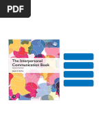 Interpersonal Communication Book 16th Ed. | PDF | Communication ...
