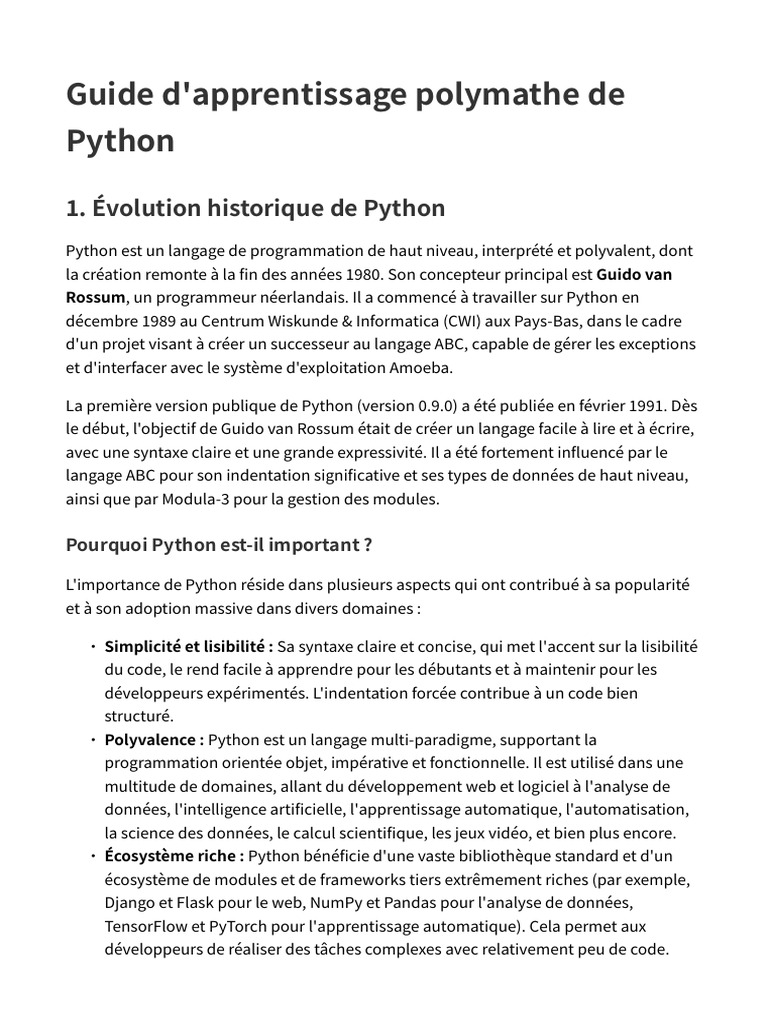 Guide_d'apprentissage_polymathe_de_Python | PDF