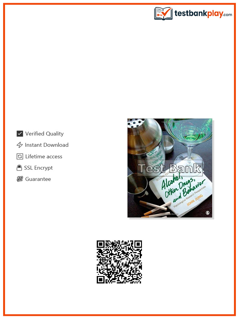Alcohol Other Drugs and Behavior Psychological Research Perspectives ...