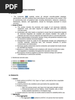 Division 3 Concrete Specifications Guide | PDF | Concrete ...