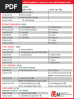 ZICA CA Exam Timetable 2024 | PDF | Hippocampus Anatomy | Accounting