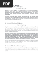 Contoh Teks Rekon dan Kaidahnya | PDF