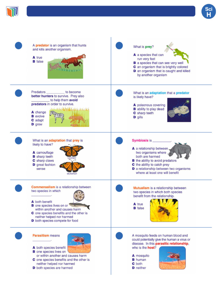 Worksheet Science Grade 8 the Evolution and Interaction of Living ...