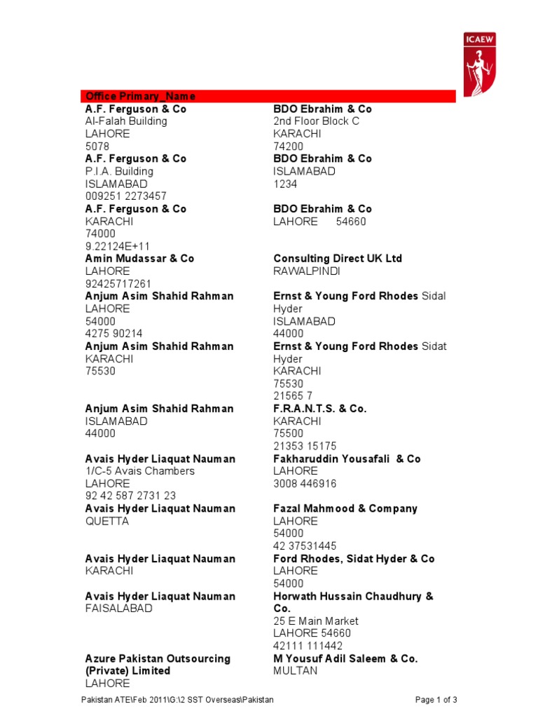 ICAEW Employers | PDF