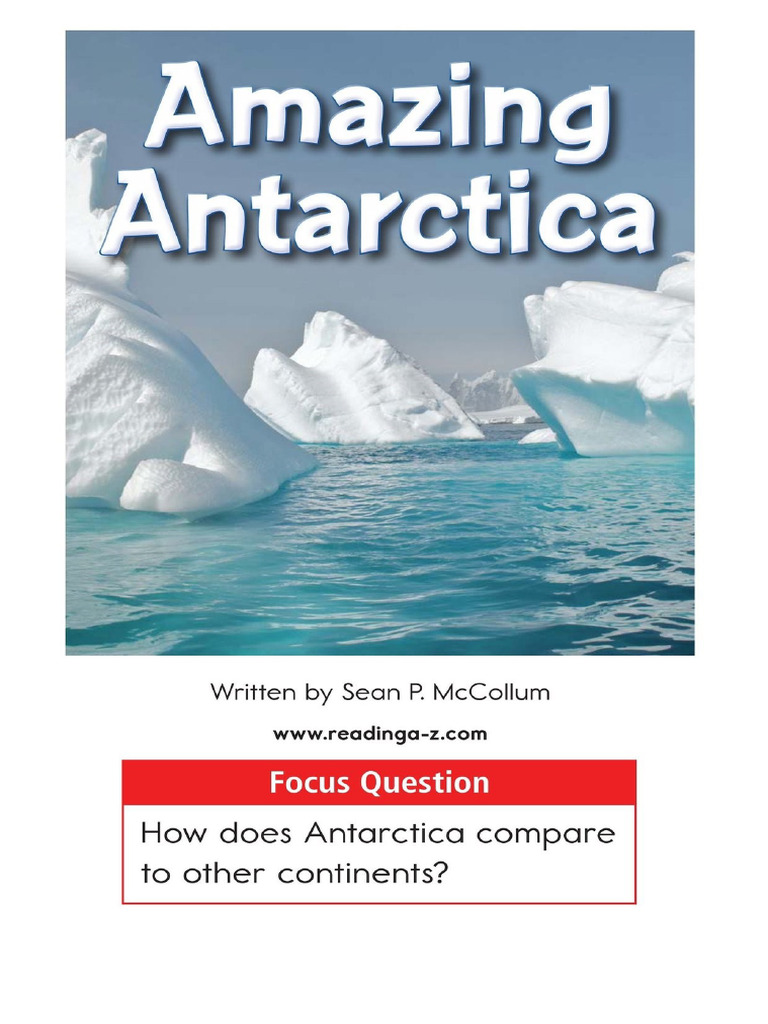 Amazing Antarctica | PDF