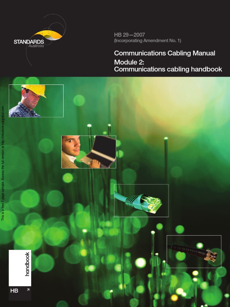 HB 29-2007 Communications Cabling Manual - Module 2 - Communications ...